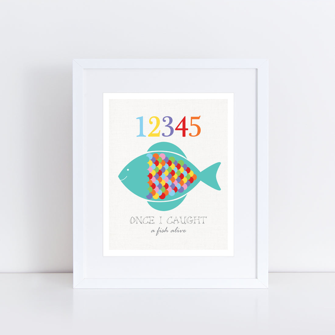 Nursery rhyme art print set – creative monsoon