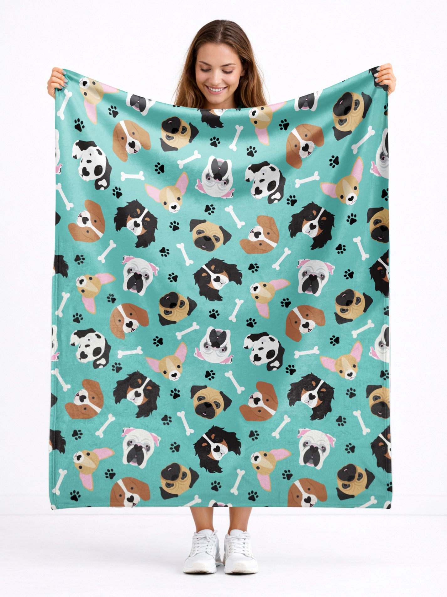 Puppy dog throw blanket – creative monsoon