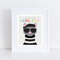 Beatnik cool cat print – creative monsoon