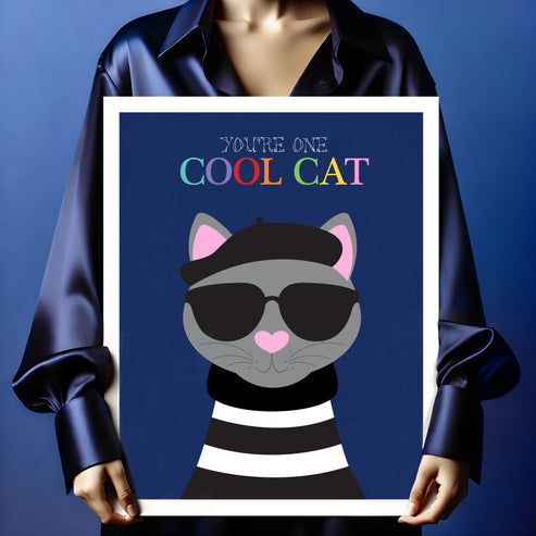 Cool cat print – creative monsoon