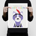 Flapper cat print – creative monsoon