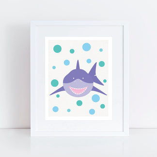 Kids sea themed art print set – creative monsoon