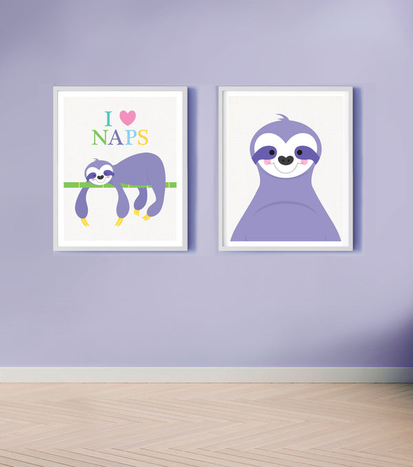 Sloth print – creative monsoon