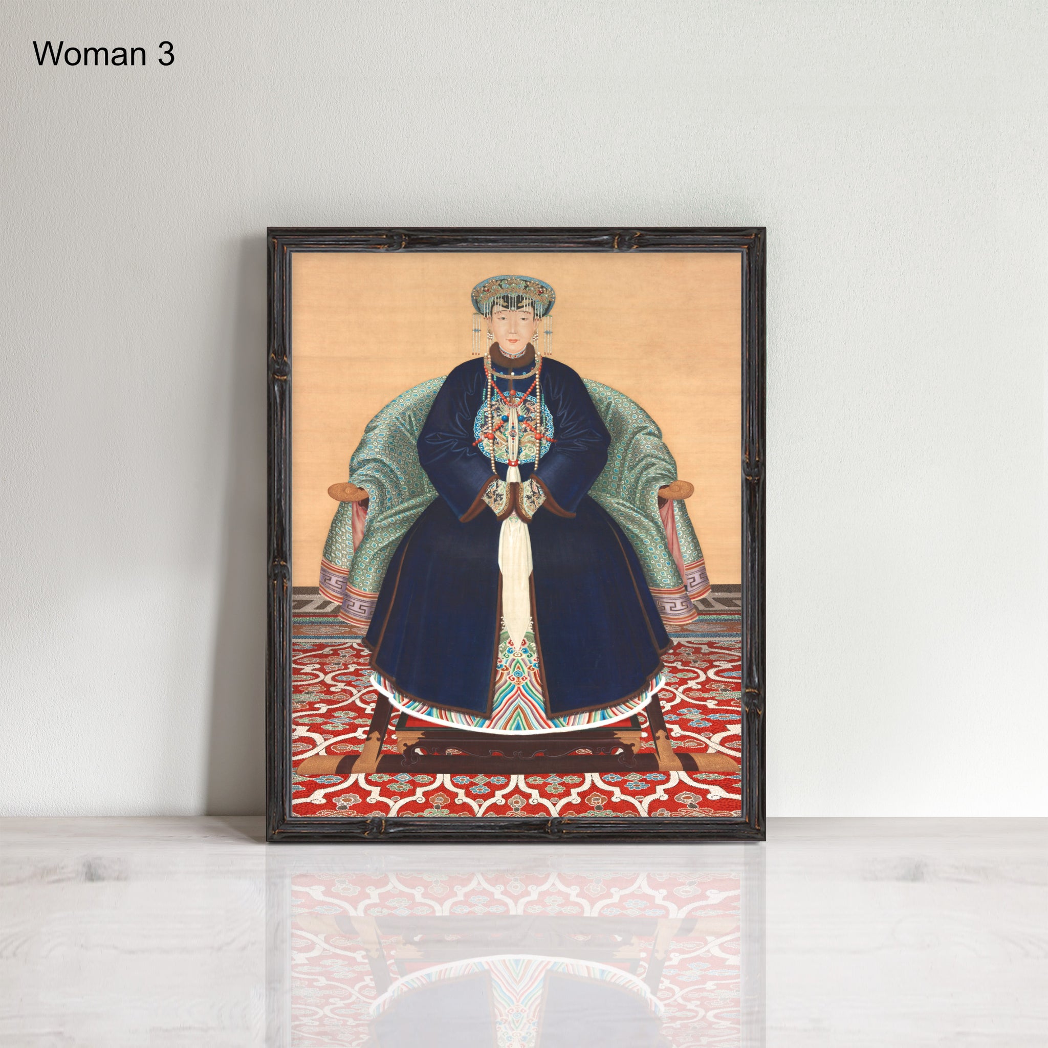 Vintage Chinese ancestor portrait prints – creative monsoon