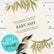 Kookaburra and gum leaf invite - INSTANT DOWNLOAD PDF – creative monsoon